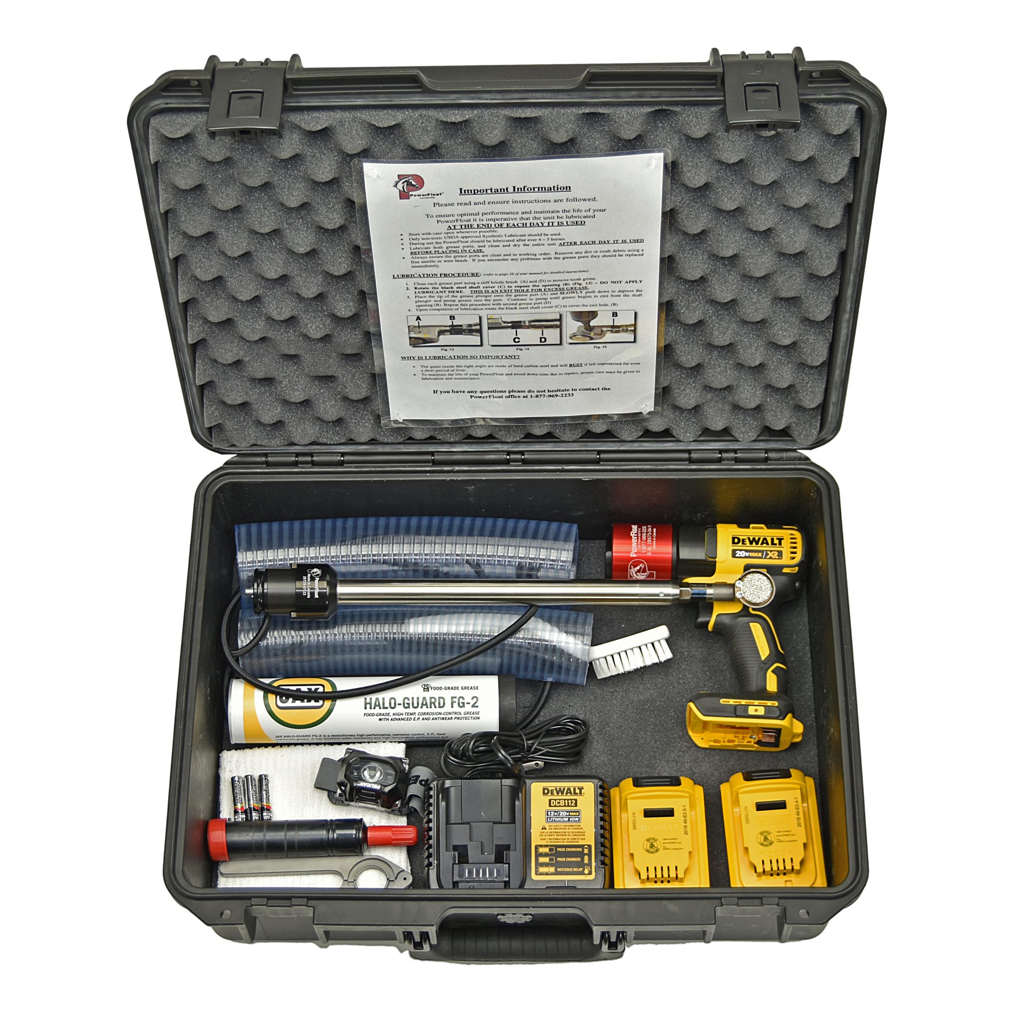 PowerFloat Battery Ultralite Basic Kit - Equine Blades Direct